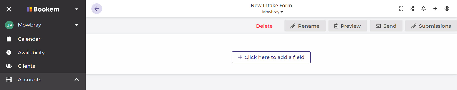 Bookem | How do I create or edit an online form in Bookem?